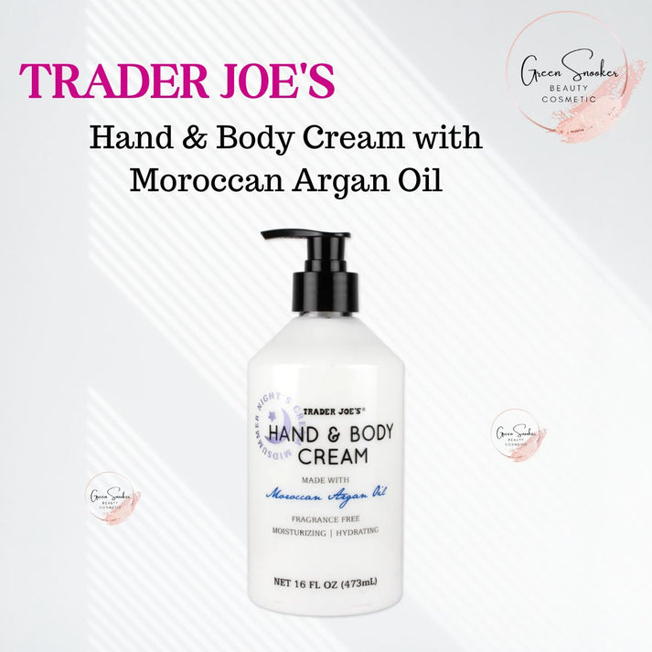 Trader Joe's, Hand & Body Cream with Moroccan Argan Oil – GreenSnooker
