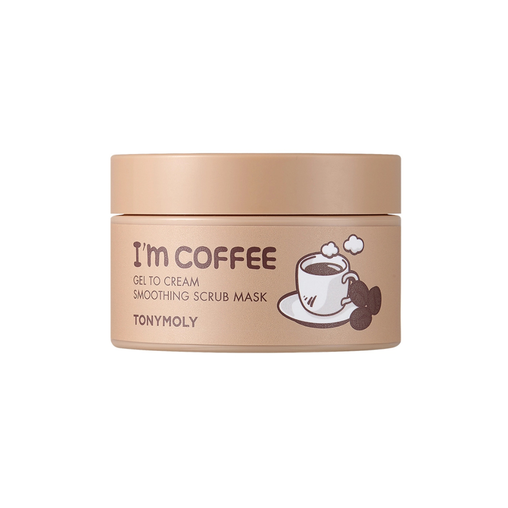TONY MOLY, I'm Coffee Gel To Cream Smoothing Scrub Mask – GreenSnooker